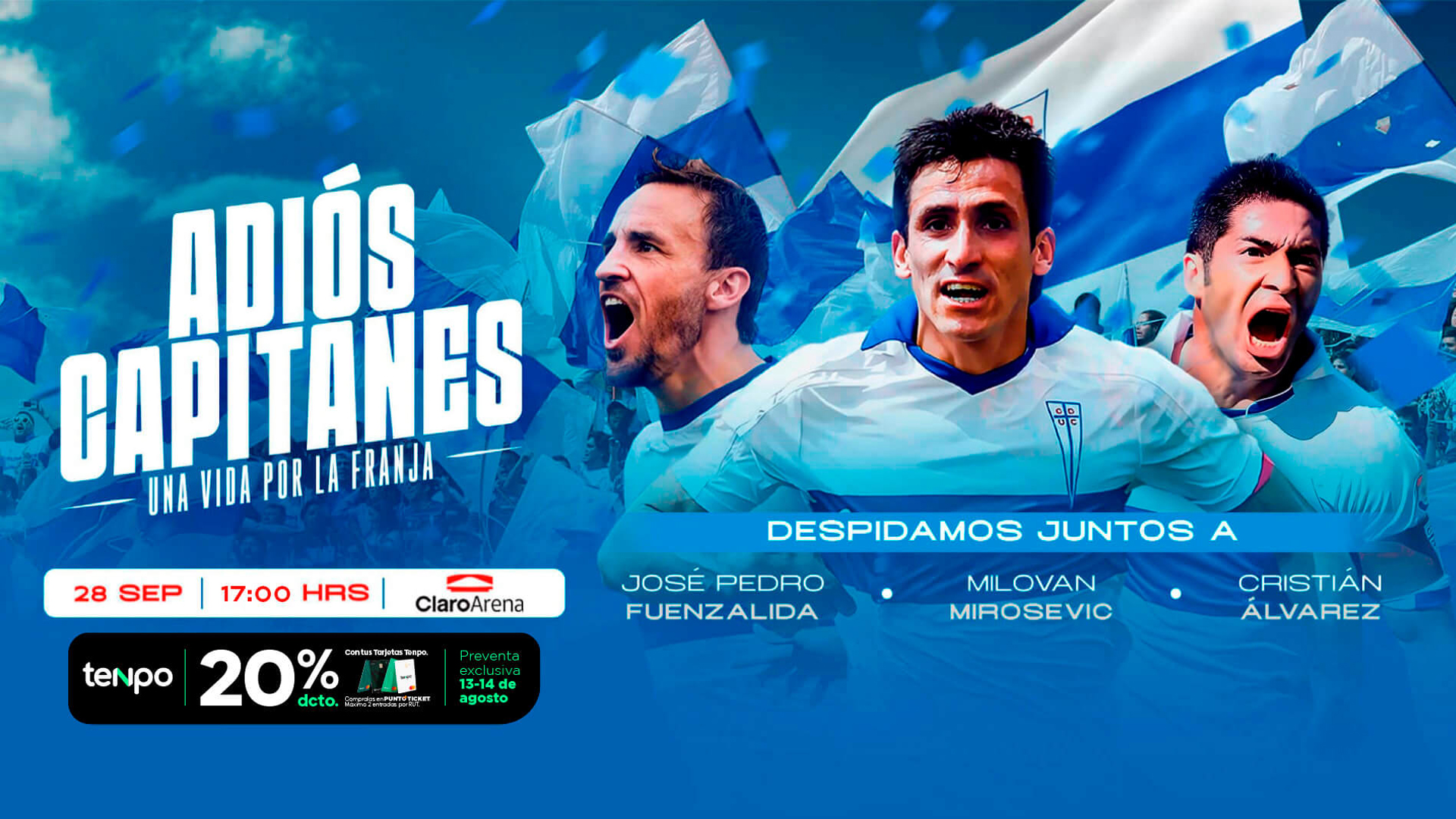 Guía de partido: lo que debes saber para el "Adiós Capitanes" en Claro ...